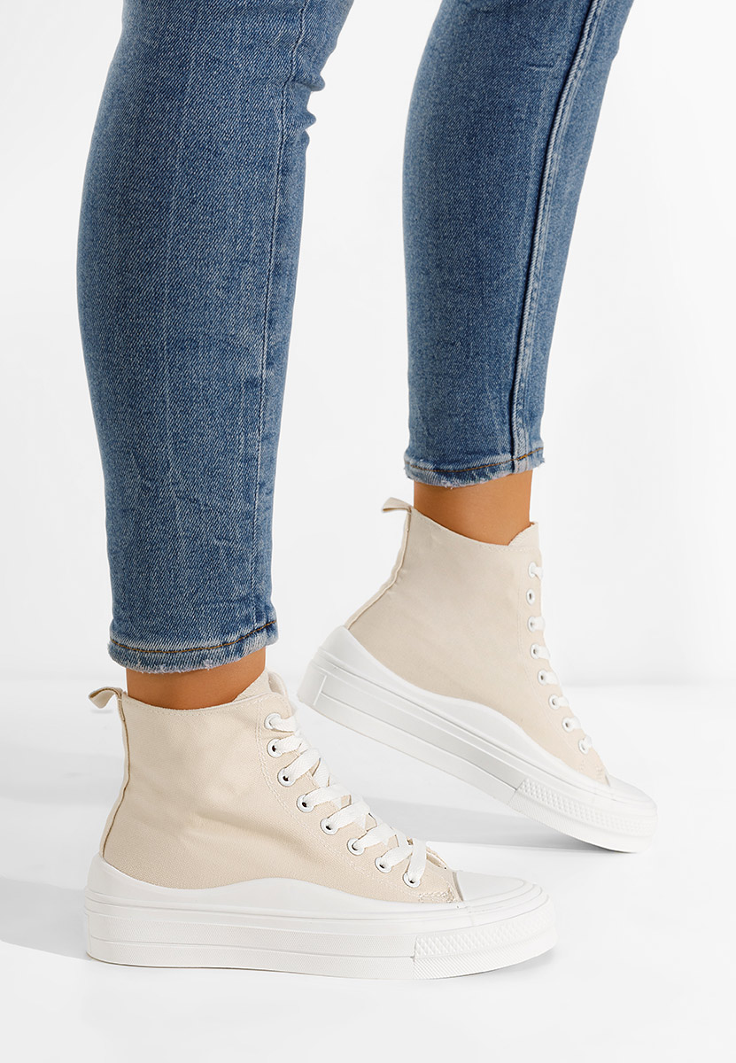 Tenisi inalti dama Messenia V3 bej - Zapatos