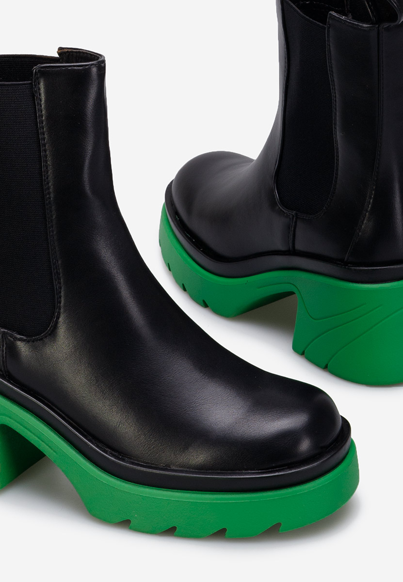 Ghete dama verzi Kaylin V3 - Zapatos