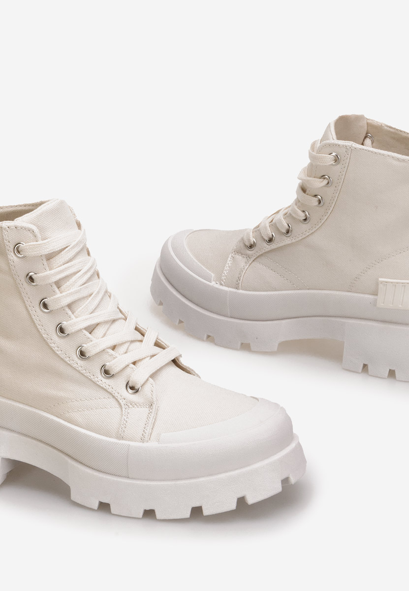 Tenisi inalti dama Serrena V2 bej - Zapatos