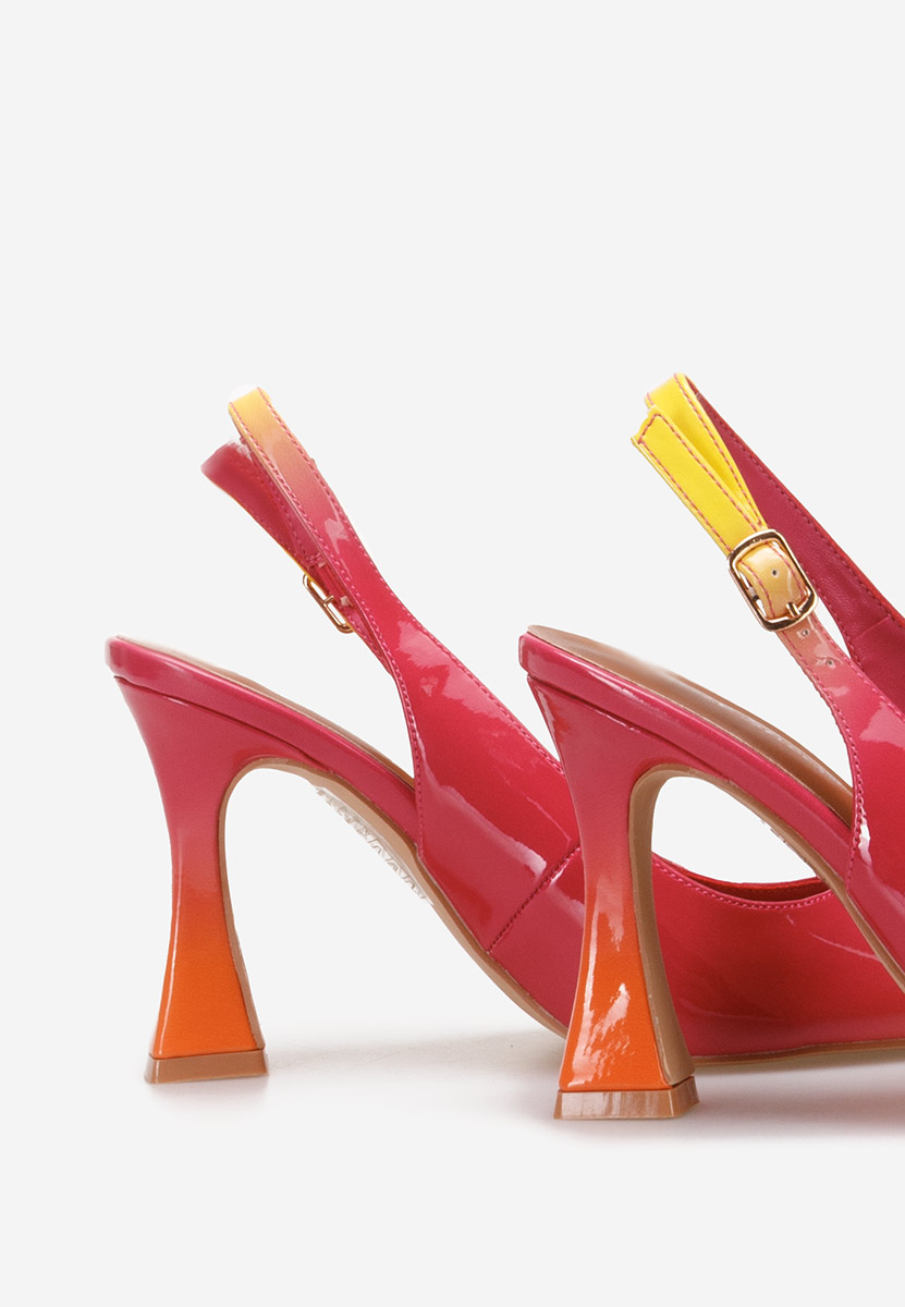 Pantofi slingback Harmina multicolori - Zapatos