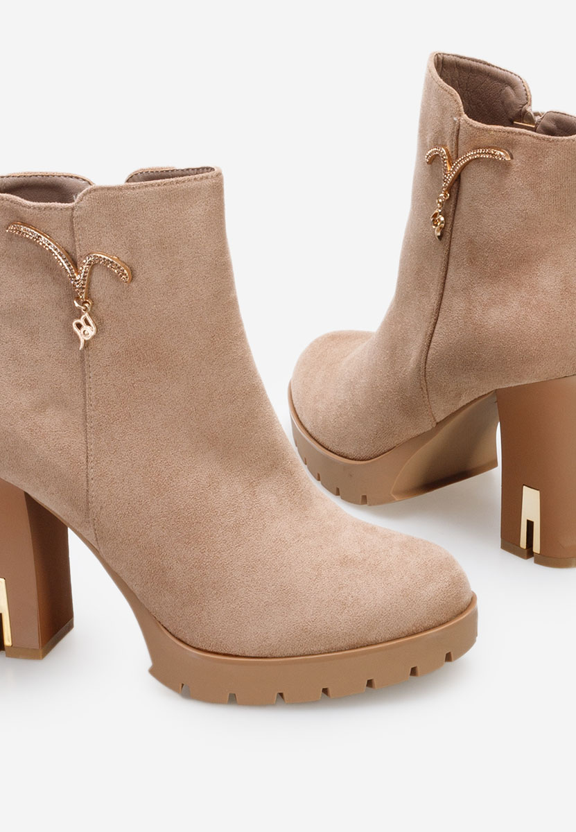 Botine elegante Charisma kaki - Zapatos