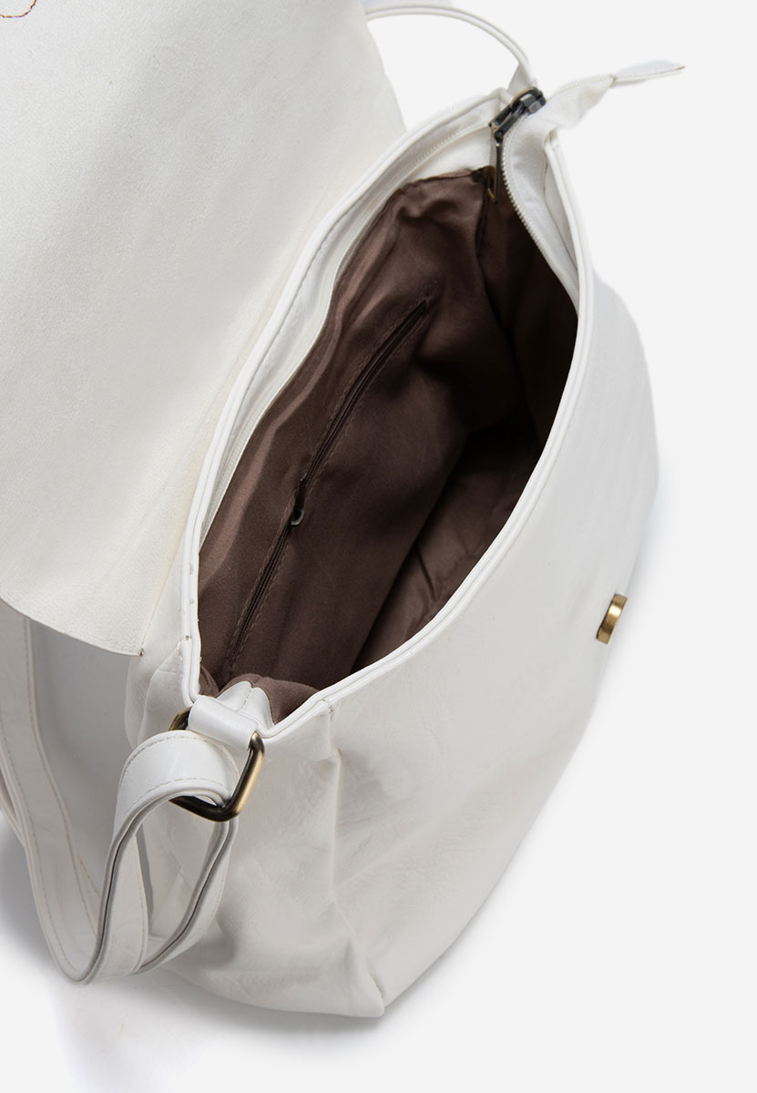 Geanta Crossbody Sertia alba - Zapatos